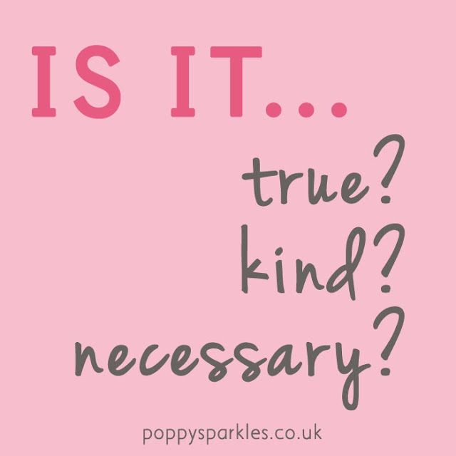 is it truthful, kind, or necessary for healing – From Famine to Feast.